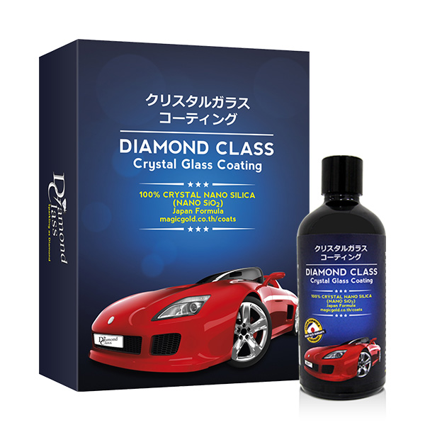Diamond Class น้ำยาเคลือบแก้ว Crystal Glass Coating DIY 105 ซีซี